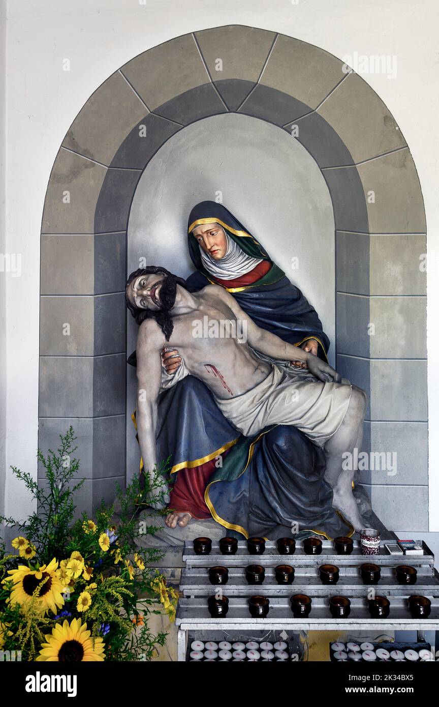 Pieta in the church hi-res stock photography and images - Alamy