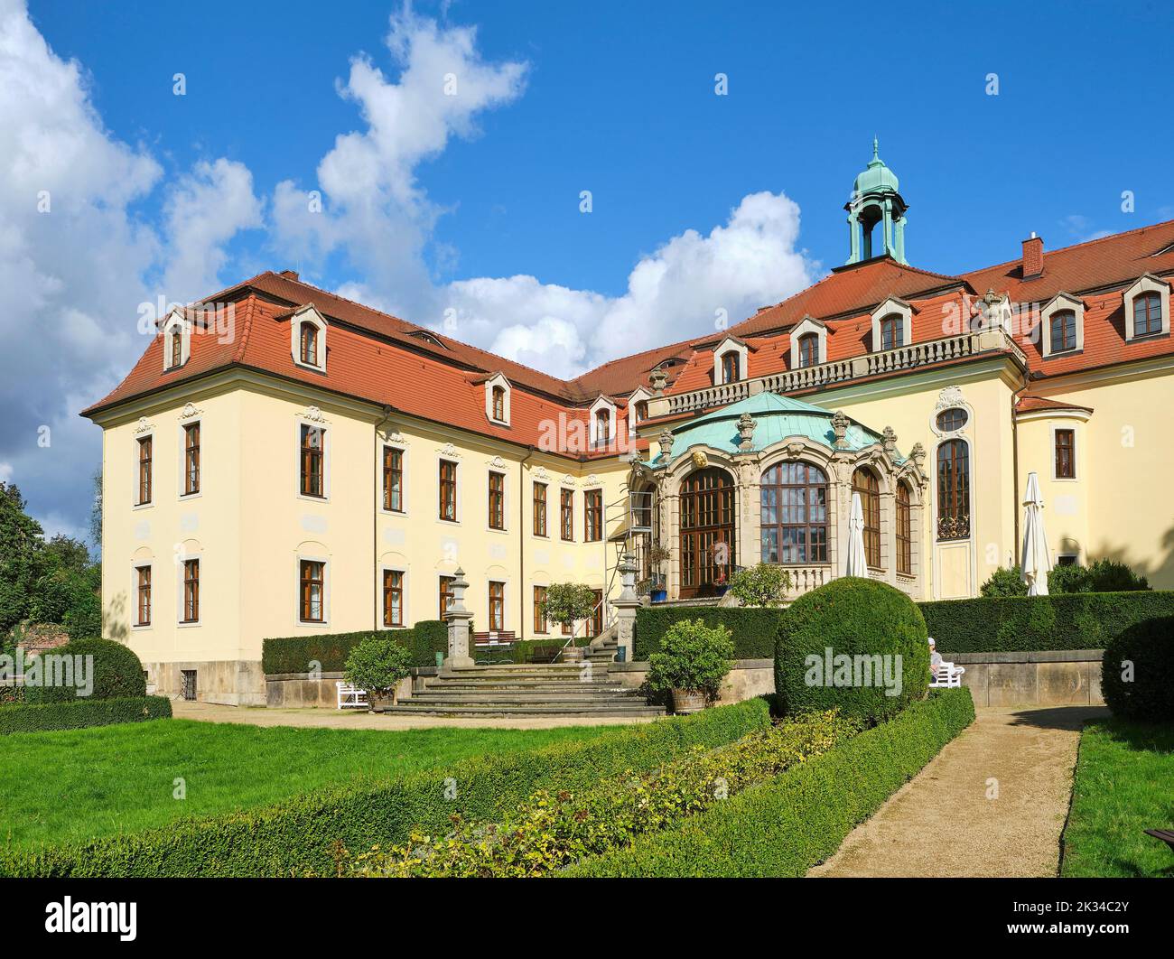Meissner Weingut Schloss Proschwitz, Meissen, Saxony, Germany Stock ...