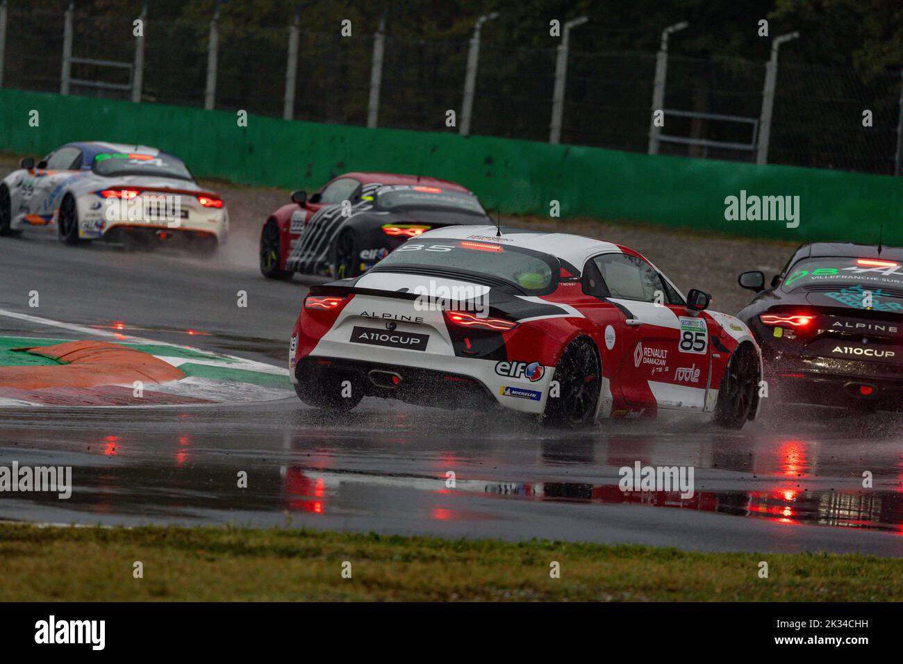 85 BOSSY Laurent (fra), Herrero Racing, Alpine A110 CUP, action during ...