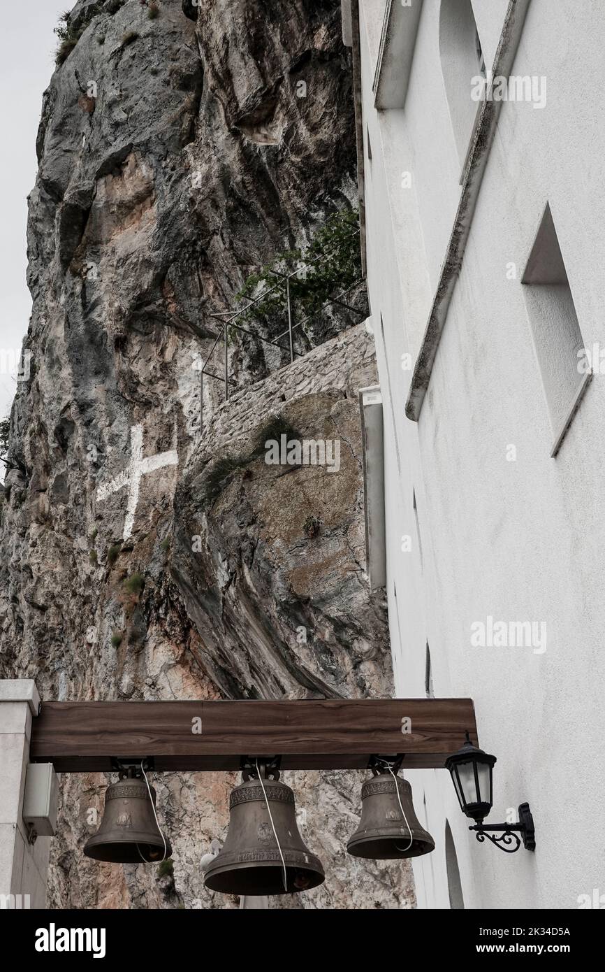 The Ostrog Monastery of the Serbian Orthodox Church, dedicated to Saint ...