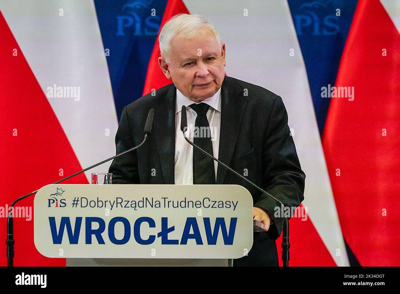 Wroclaw, Wroclaw, Poland. 24th Sep, 2022. A meeting between PiS ...