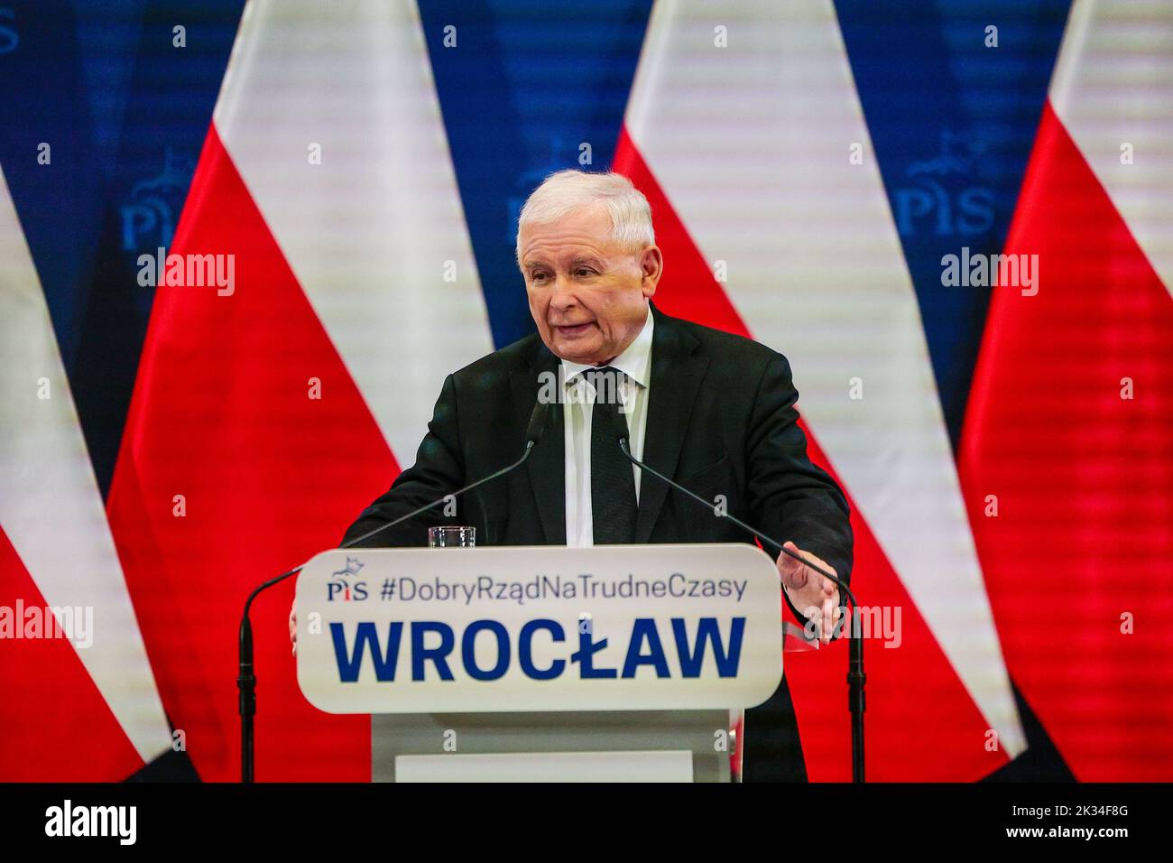 Wroclaw, Wroclaw, Poland. 24th Sep, 2022. A meeting between PiS ...
