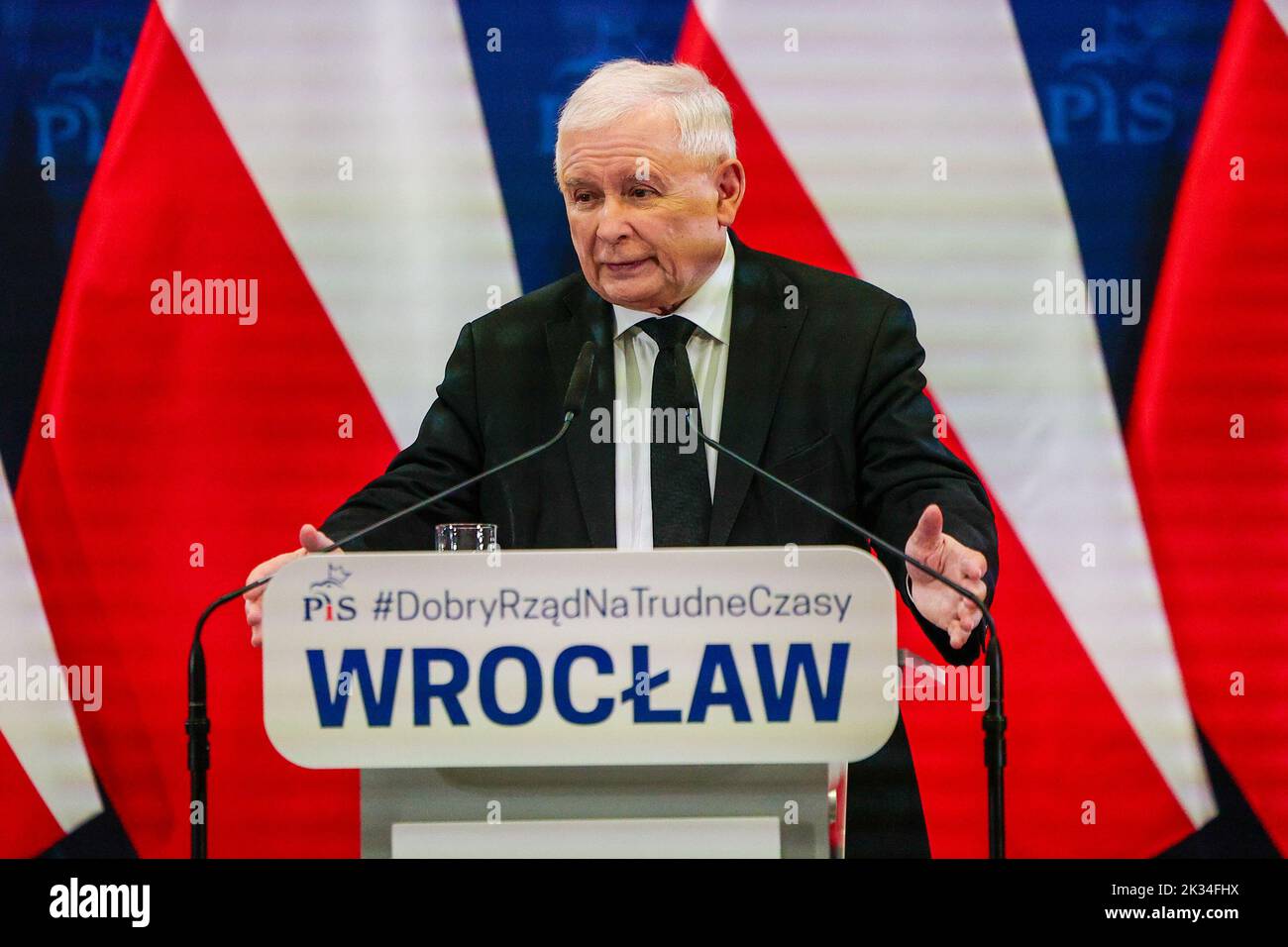 Wroclaw, Wroclaw, Poland. 24th Sep, 2022. A meeting between PiS ...