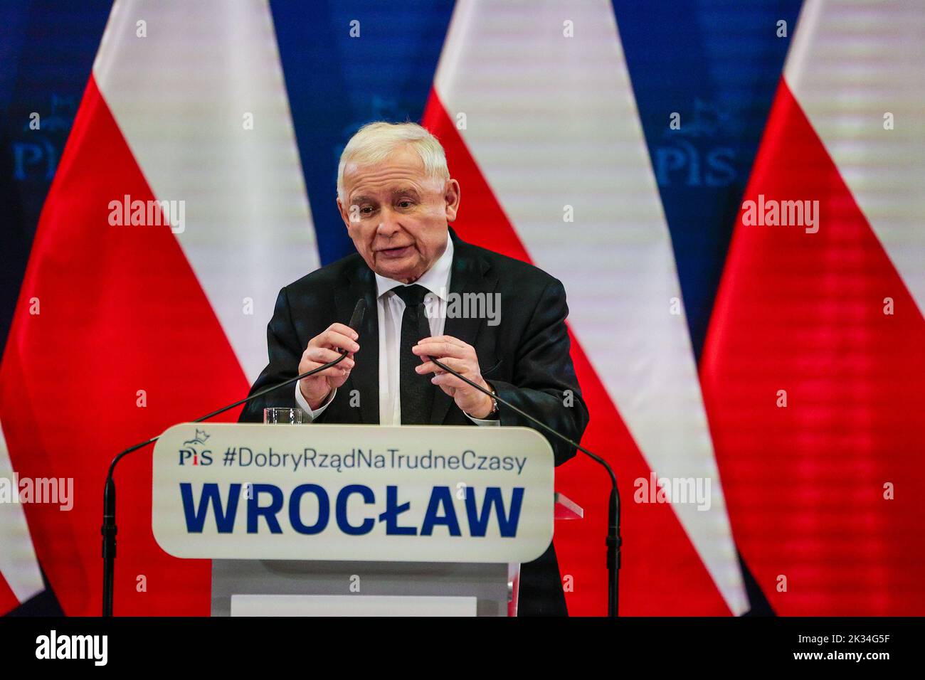 Wroclaw, Wroclaw, Poland. 24th Sep, 2022. A meeting between PiS ...