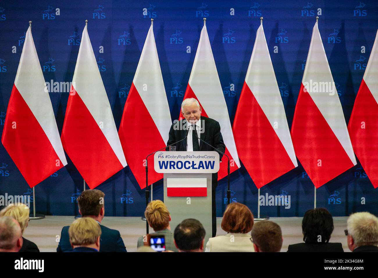 Wroclaw, Wroclaw, Poland. 24th Sep, 2022. A meeting between PiS ...