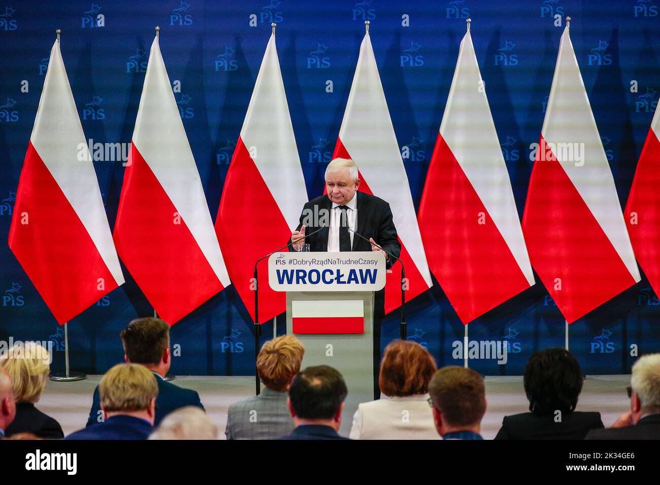 Wroclaw, Wroclaw, Poland. 24th Sep, 2022. A meeting between PiS ...