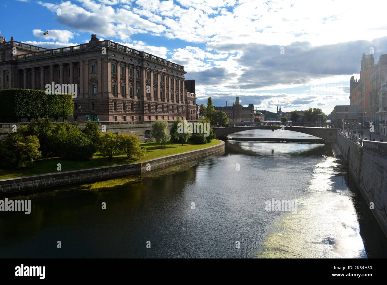 Stockholm, Sweden, September 2022: The Riksdag (Swedish parliament ...