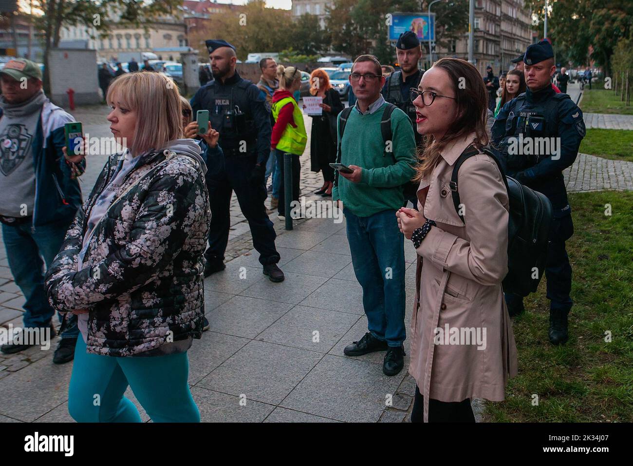Wroclaw, Wroclaw, Poland. 24th Sep, 2022. A meeting between PiS ...