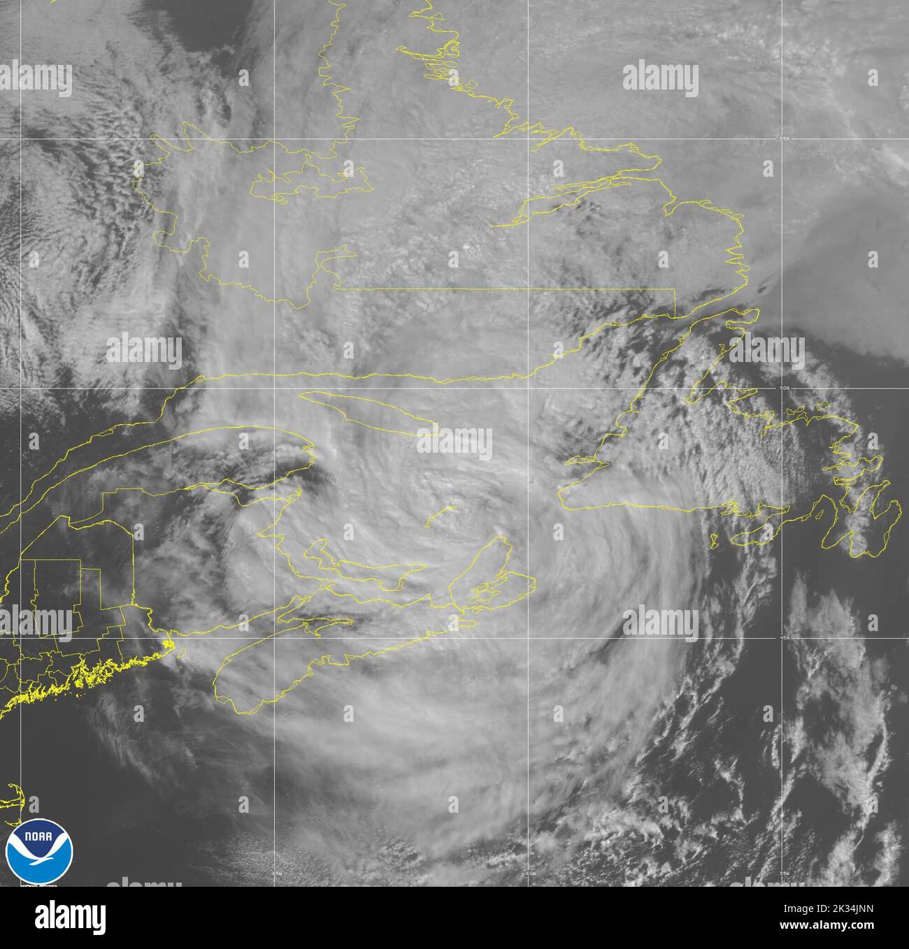 Hurricane fiona atlantic canada hi-res stock photography and images - Alamy