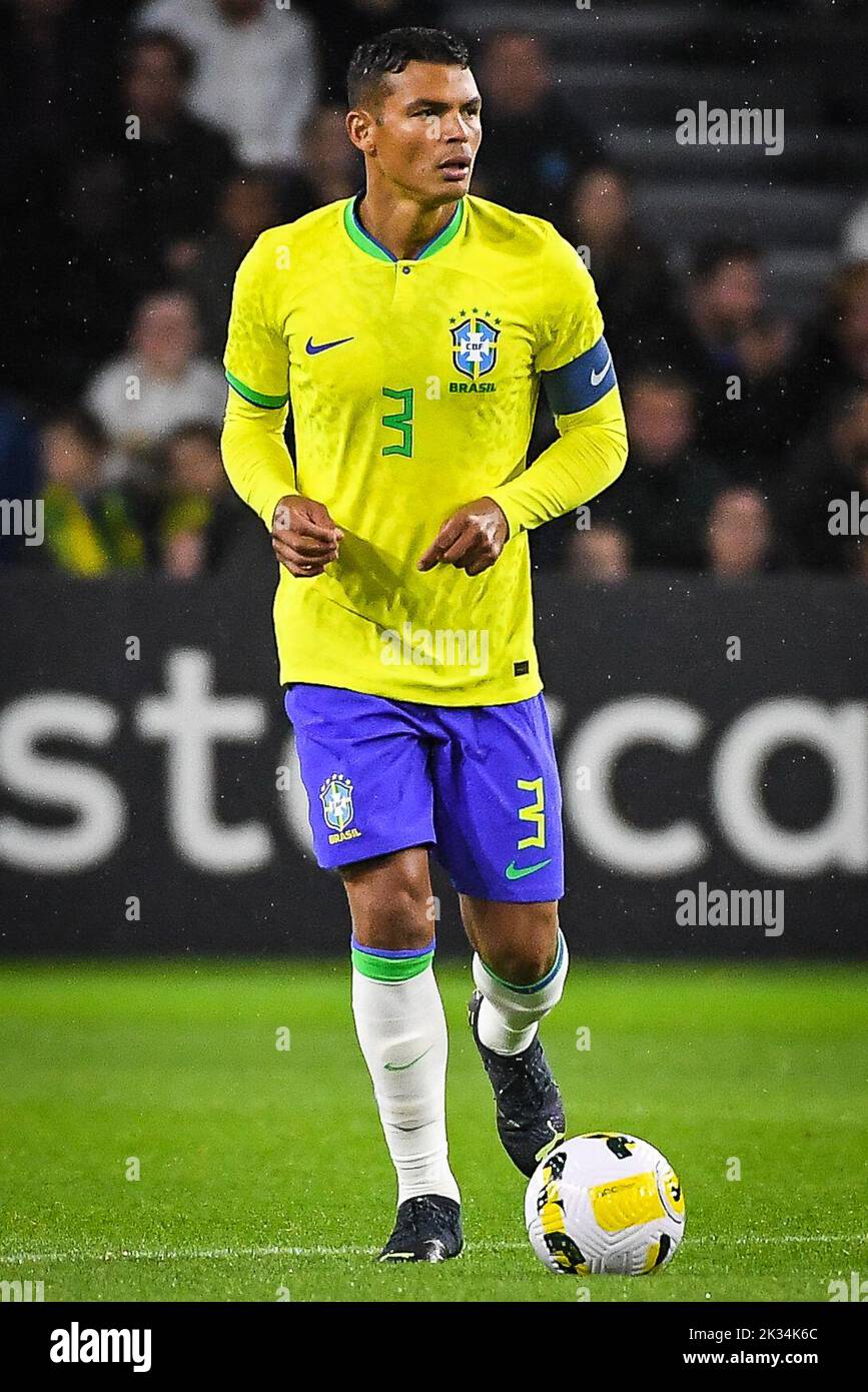 Thiago SILVA of Brazil during the International Friendly football match ...