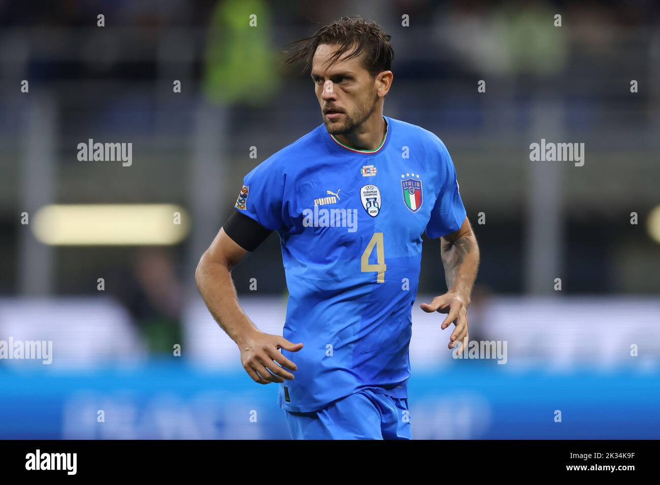 Milan, Italy, 23rd September 2022. Rafael Toloi of Italy during the ...