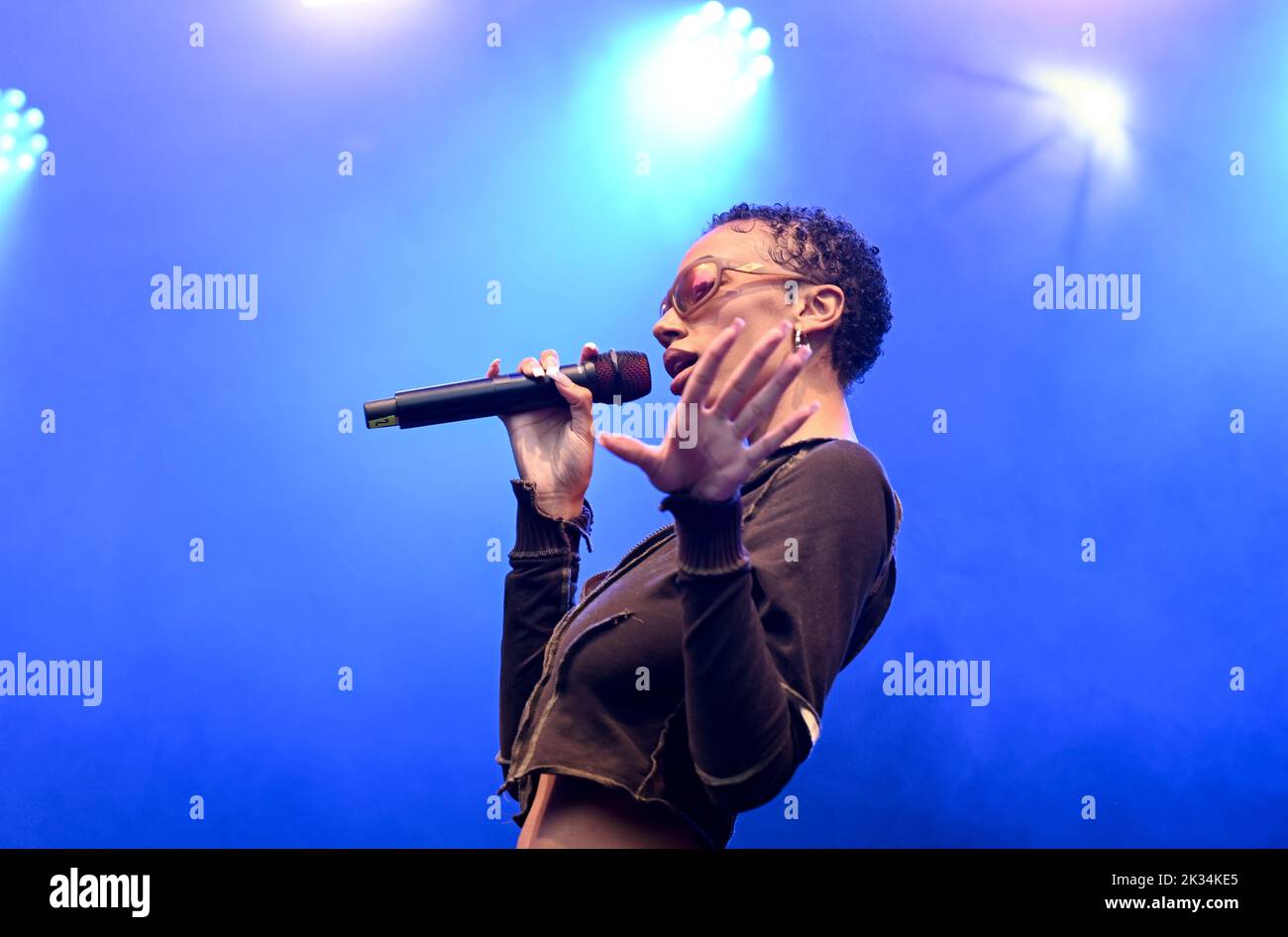 Berlin, Germany. 24th Sep, 2022. Musician Layla will be on stage at the ...