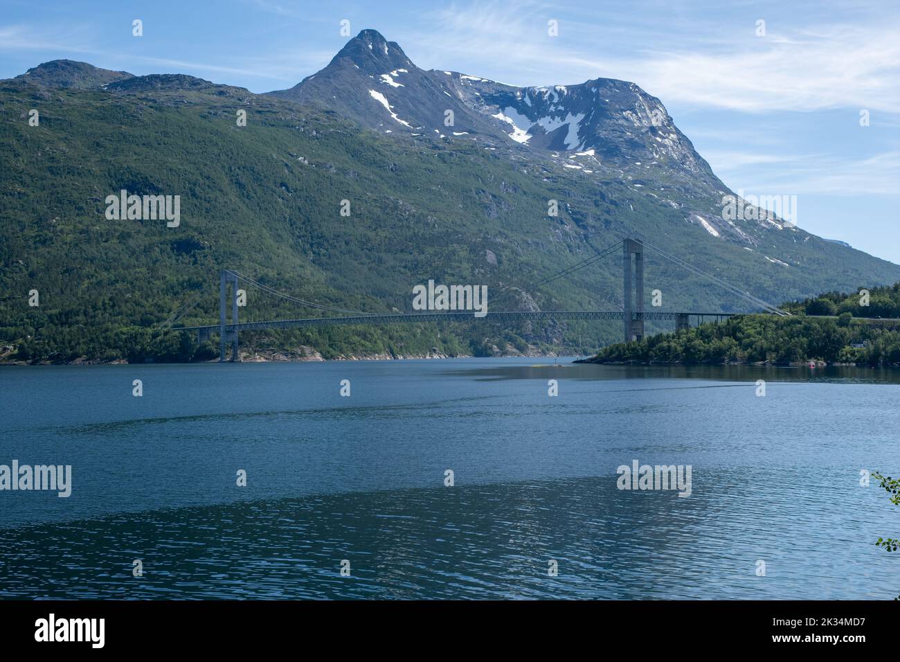Wonderful landscapes in Norway. Nordland. Beautiful scenery of ...