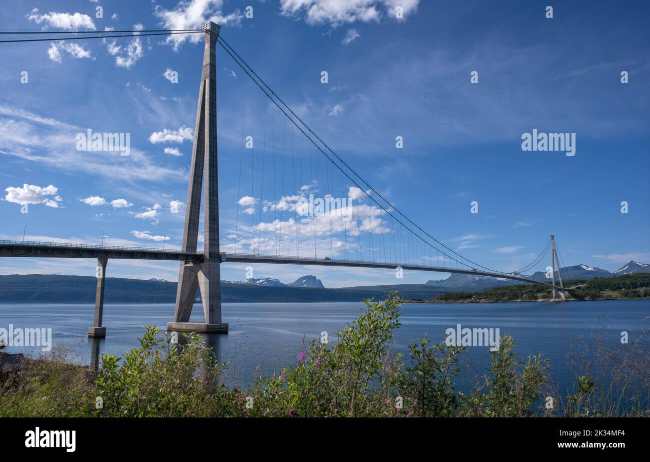 Wonderful landscapes in Norway. Nordland. Beautiful scenery of ...