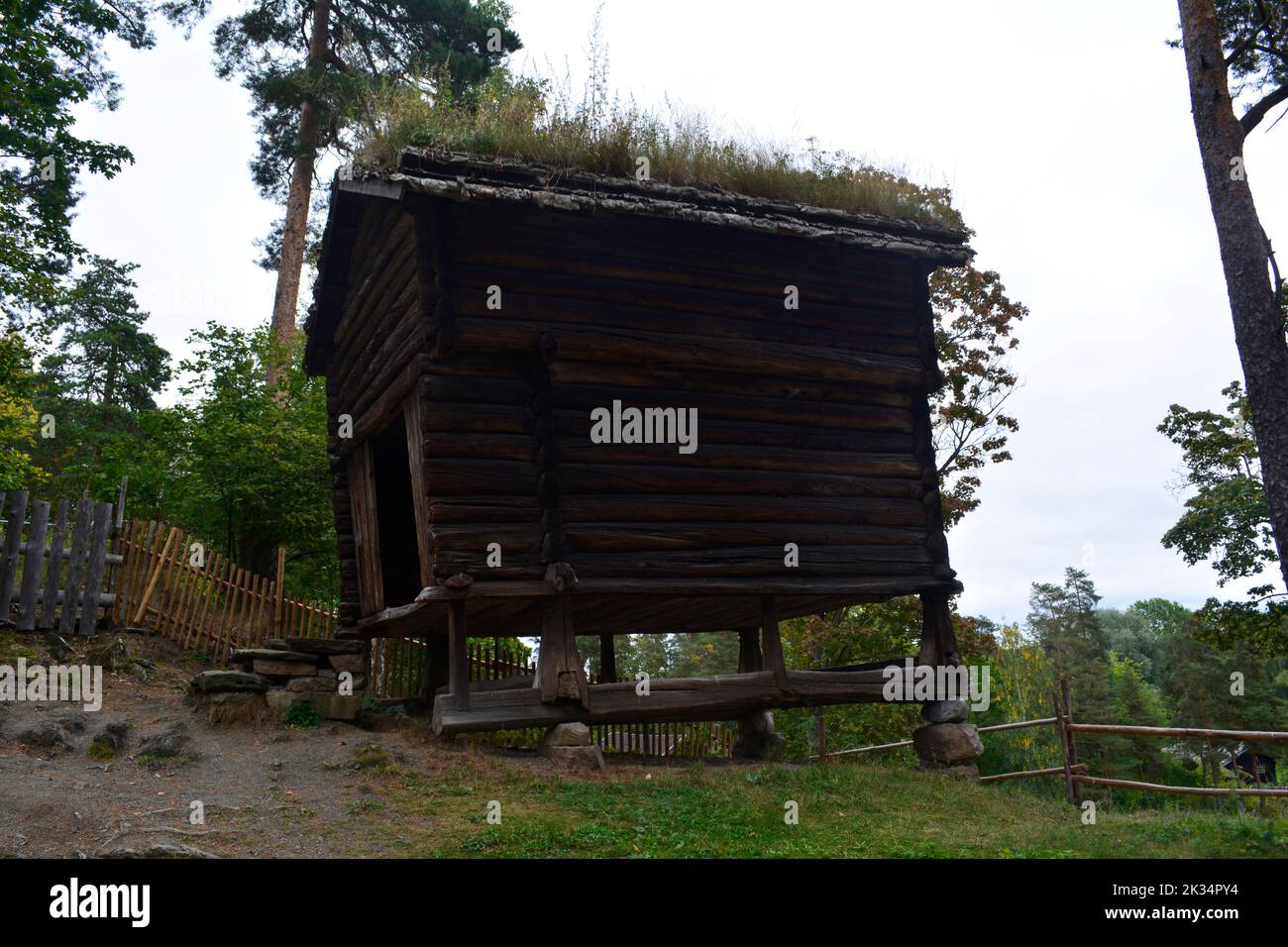 Oslo, Norway, September 2022: Storehouse from Enlid exhibited at The ...