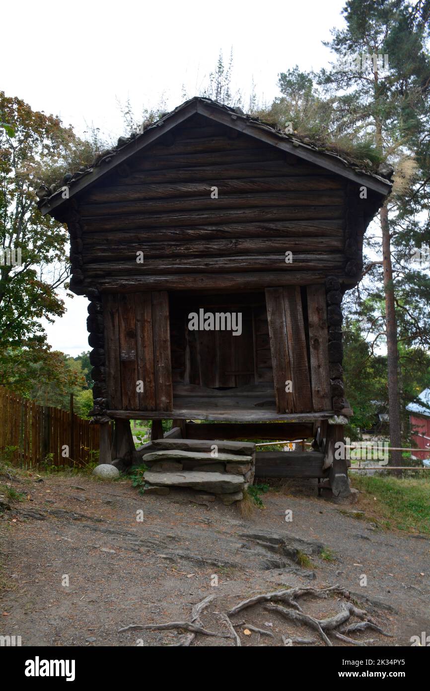 Oslo, Norway, September 2022: Storehouse from Enlid exhibited at The ...