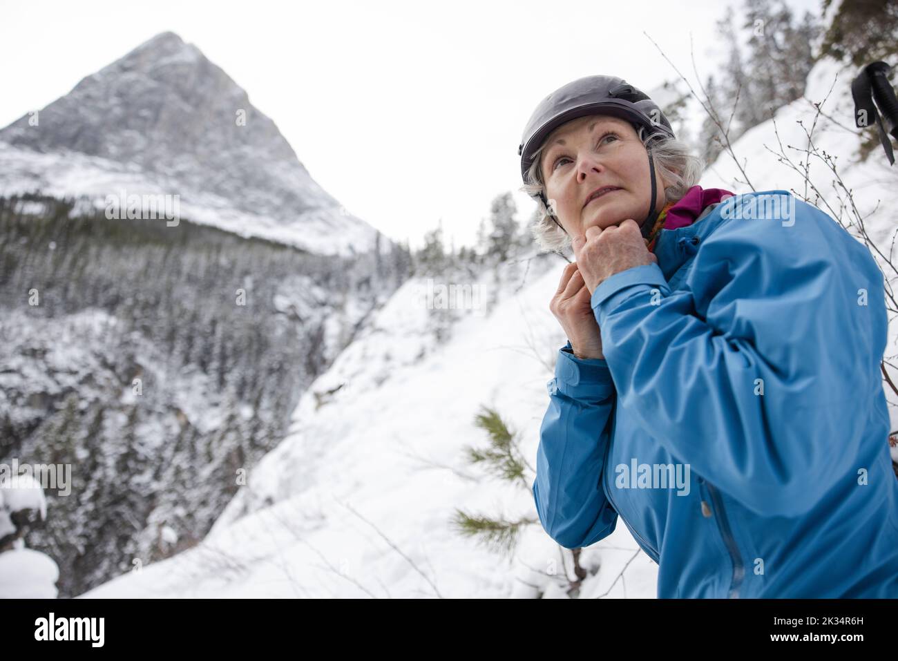 Wearing helmet on hi-res stock photography and images - Alamy