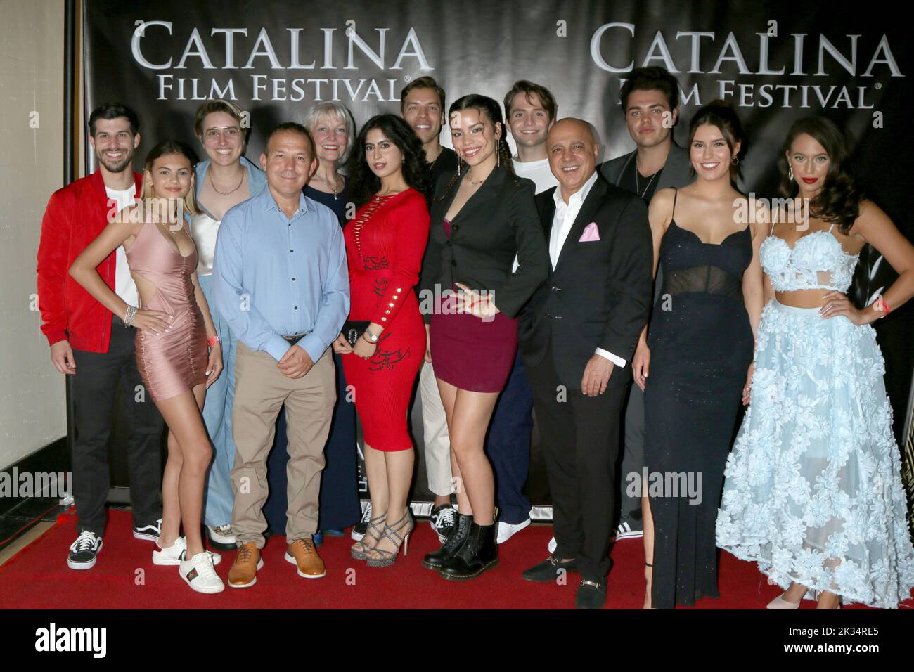 LOS ANGELES - SEP 21: Bully High Cast at the 2022 Catalina Film Festival at Long Beach ...