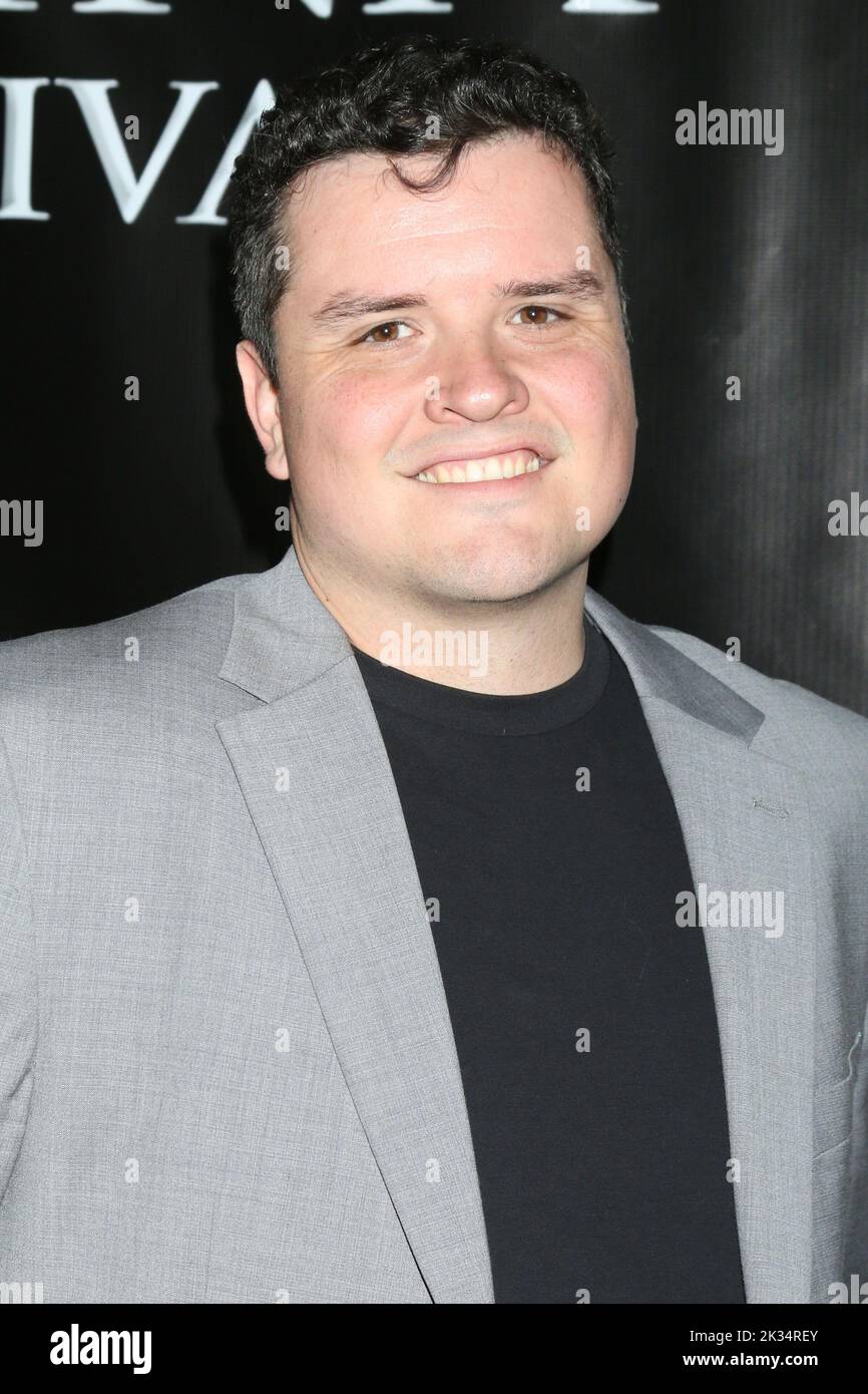 LOS ANGELES - SEP 21: Justin Regger at the 2022 Catalina Film Festival ...
