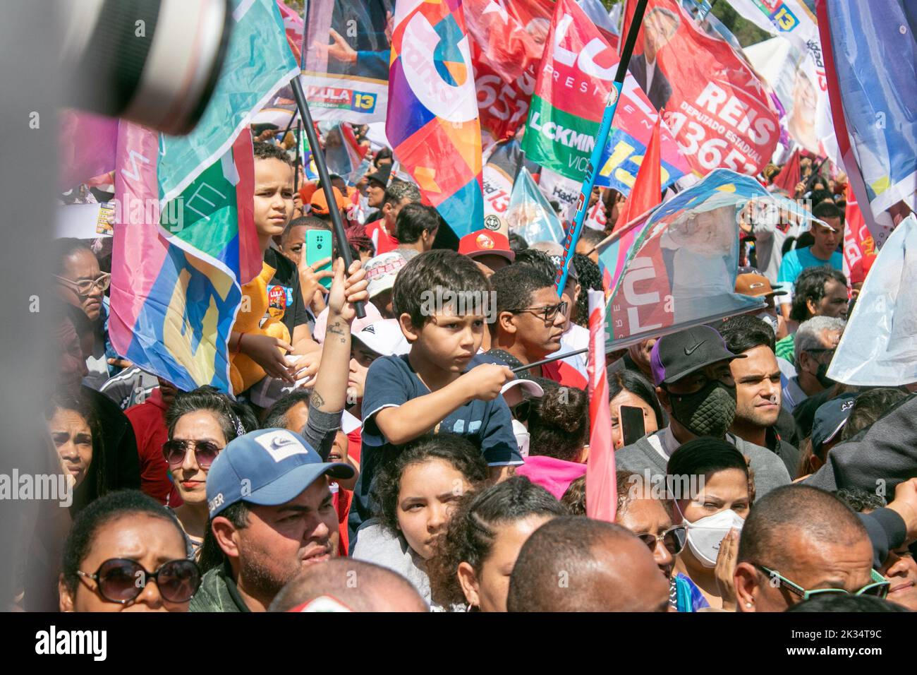 Sao Paulo, Sao Paulo, Brasil. 24th Sep, 2022. (INT) Brazil Elections ...