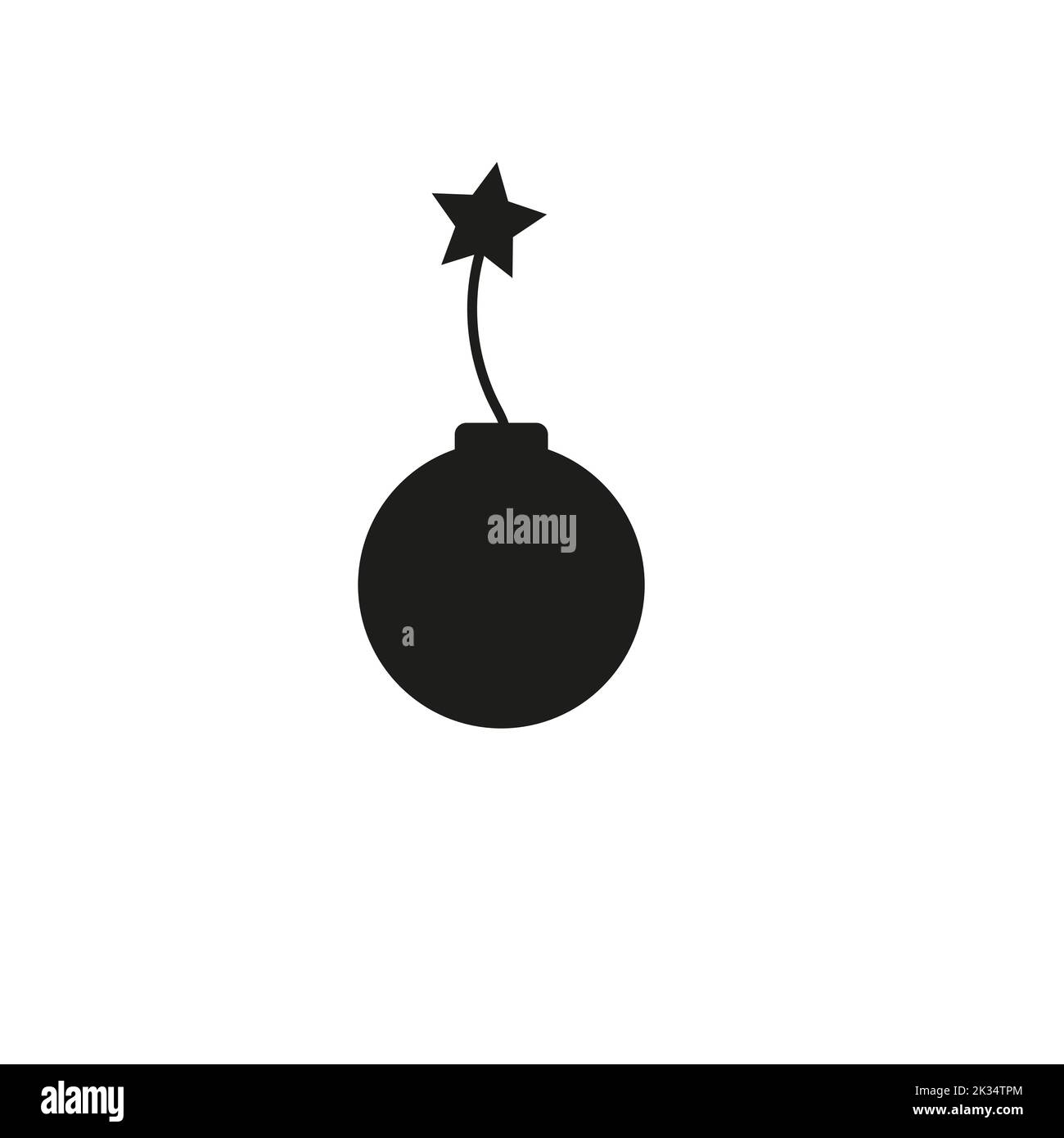 Bomb icon,vector illustration. Flat design style. vector bomb icon ...