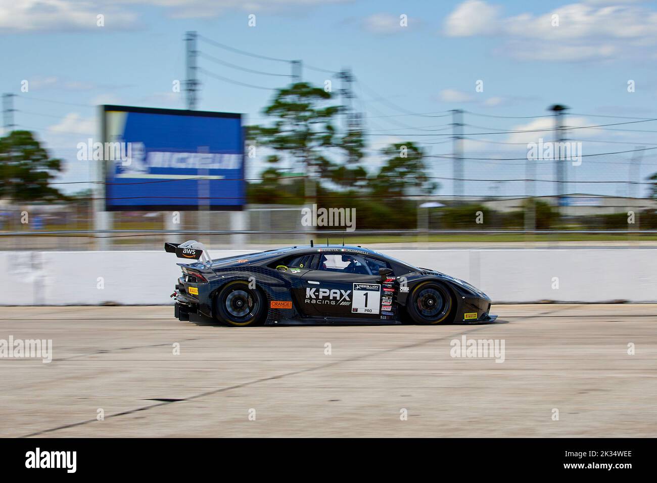 Sebring, FL, USA. 24th September 2022. Fanatec GT World Challenge ...
