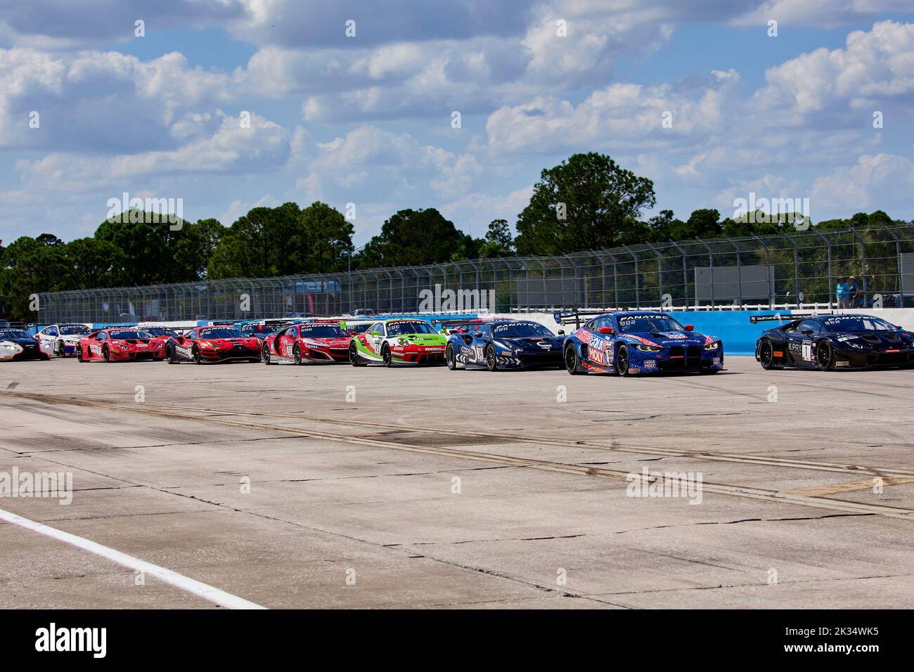 Sebring, FL, USA. 24th September 2022. Fanatec GT World Challenge ...