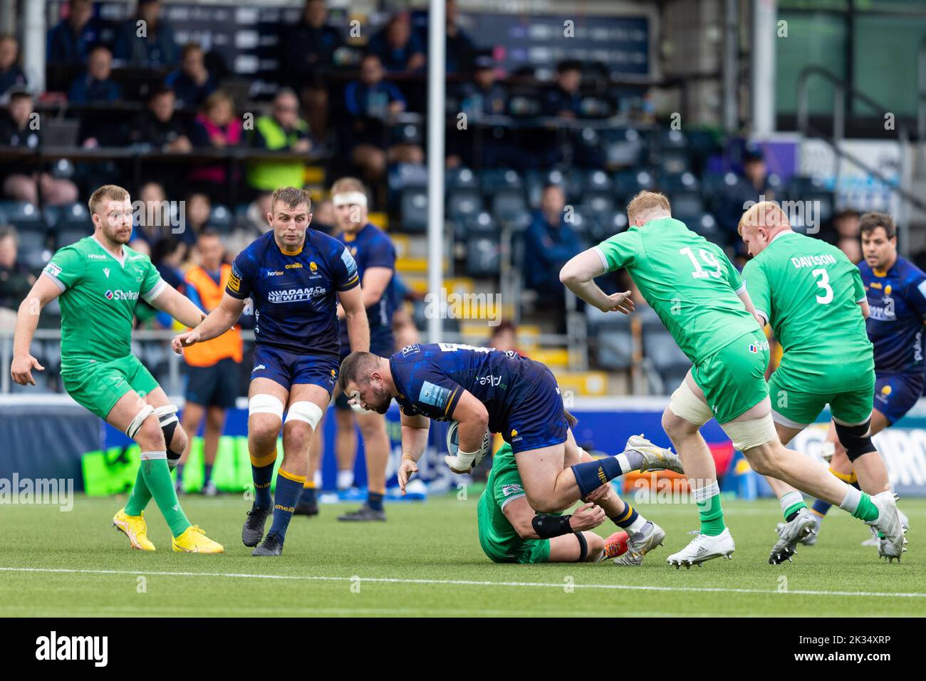Jay tyack worcester warriors hi-res stock photography and images - Alamy