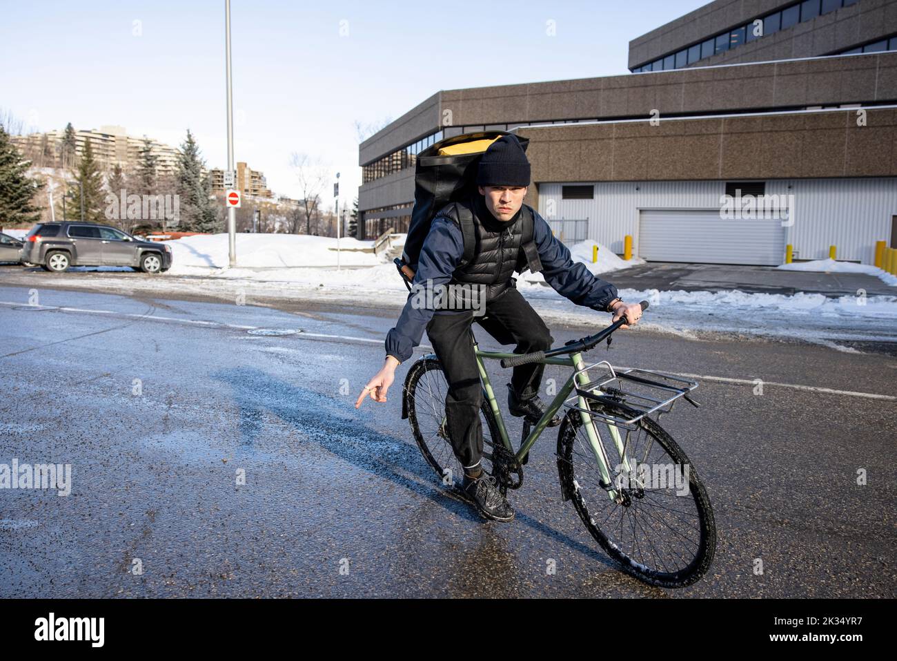 One adult on bike hi-res stock photography and images - Alamy