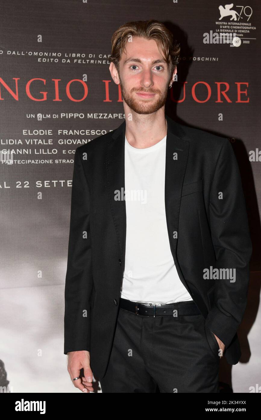 Rome, Italy. 24th Sep, 2022. Francesco Patanè attends the night ...