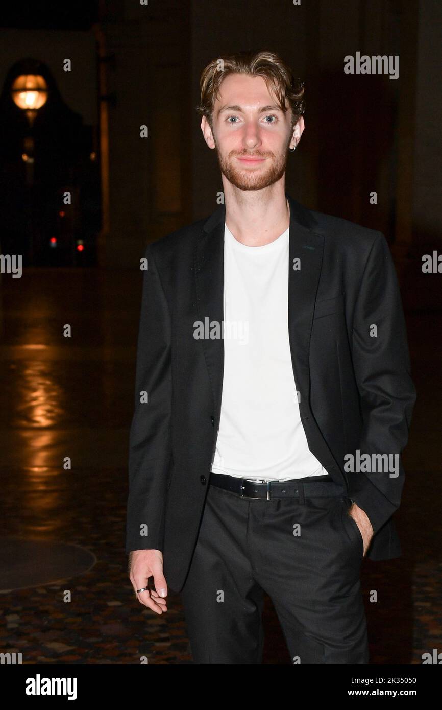 Francesco Patanè attends the night photocall of the movie Ti mangio il ...