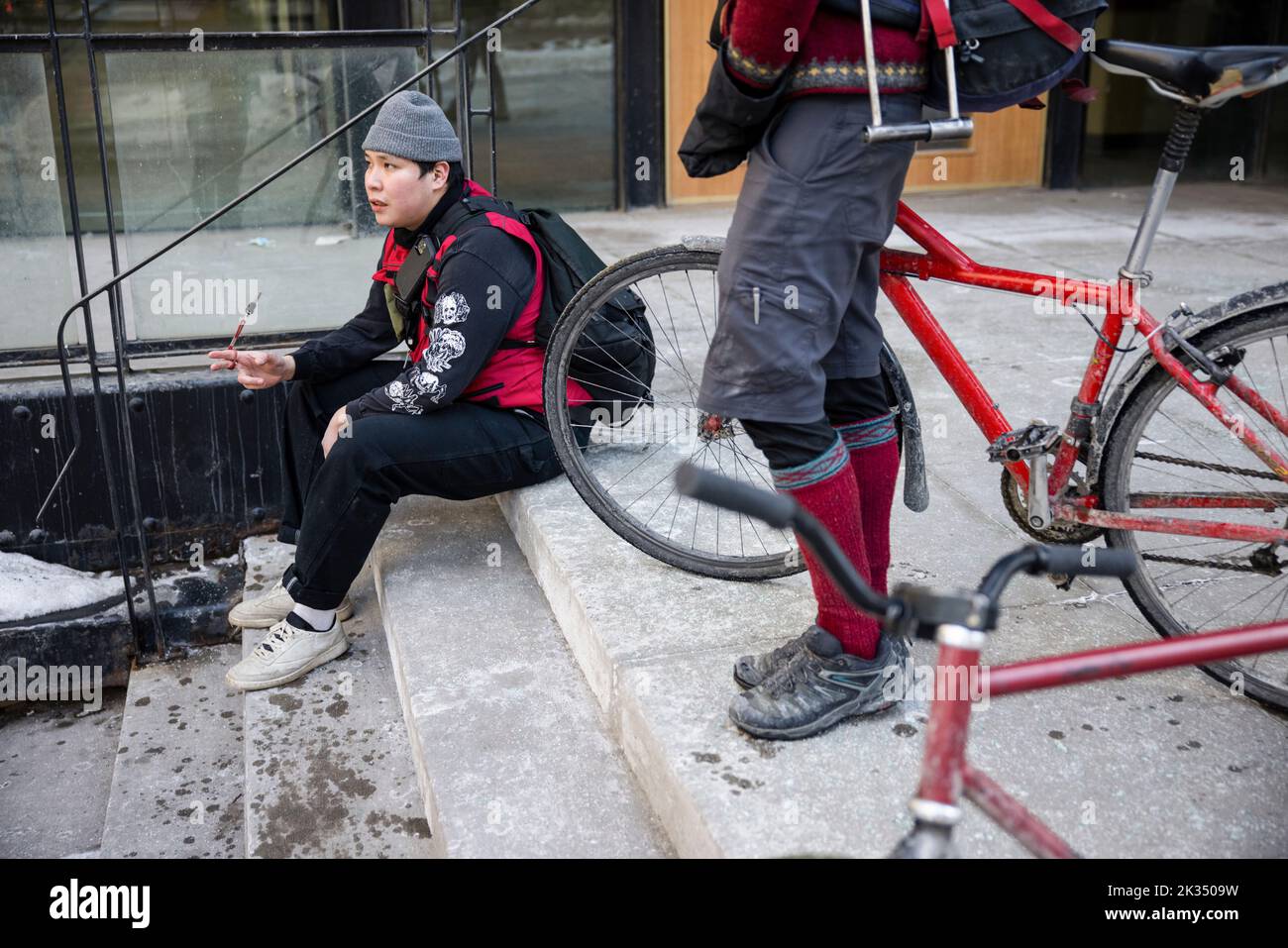 Break step hi-res stock photography and images - Alamy
