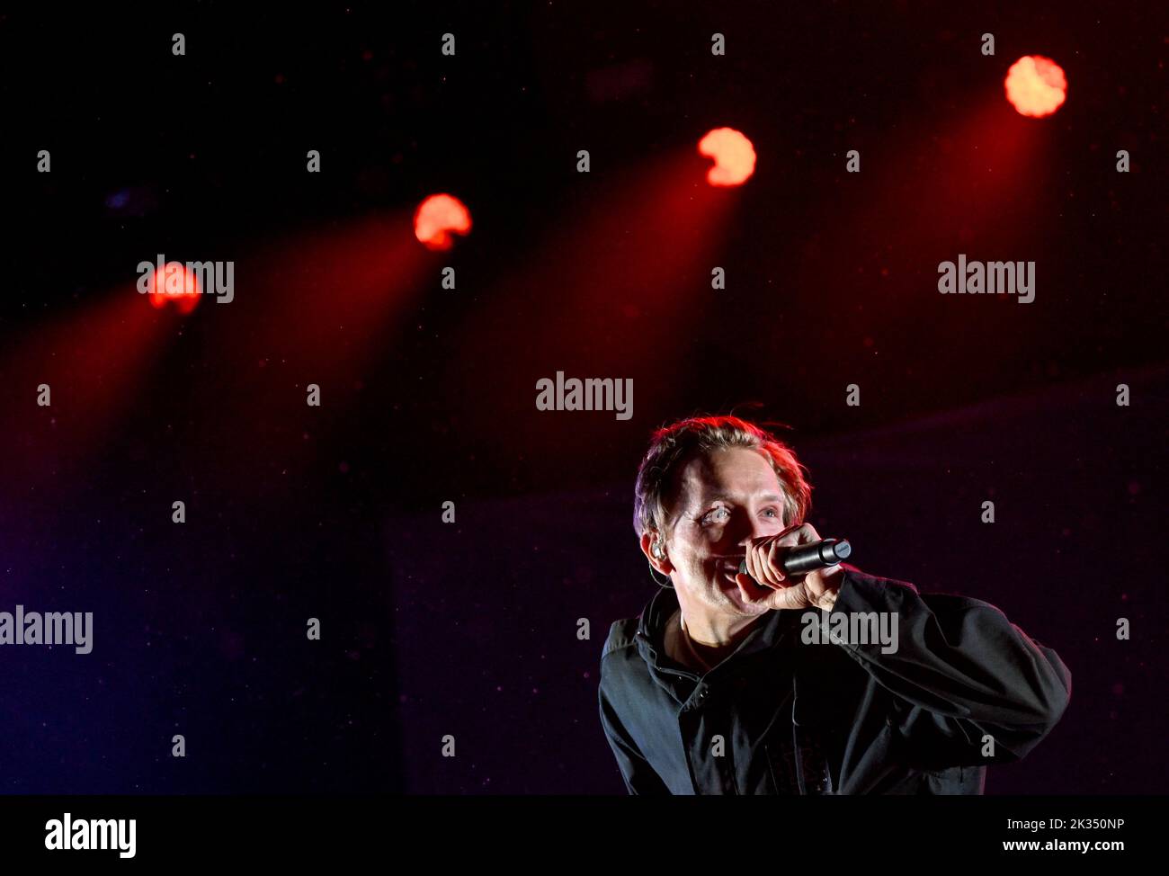 Berlin, Germany. 24th Sep, 2022. The singer Felix Brummer of the band ...