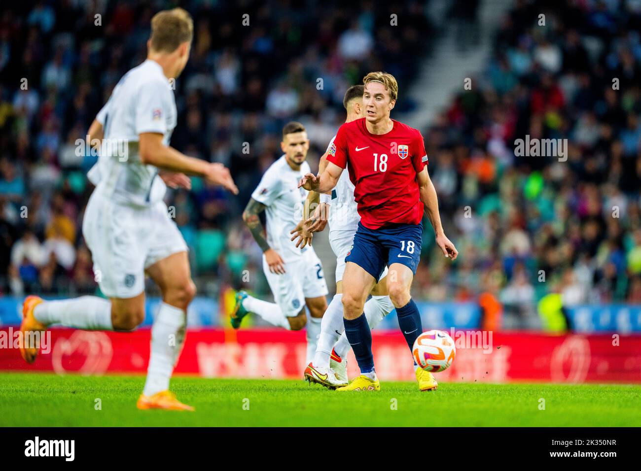 Ljubljana, Slovenia 20220924.Norway's Kristian Thorstvedt during the ...