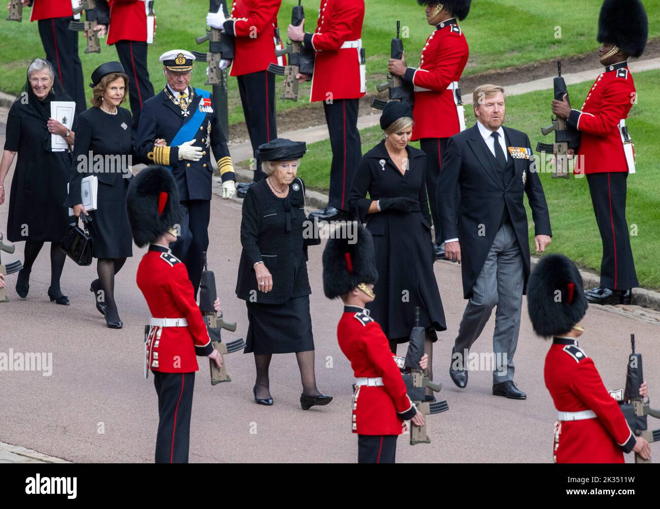 Windsor, England. UK. 19 September, 2022. King Willem-Alexander of the ...