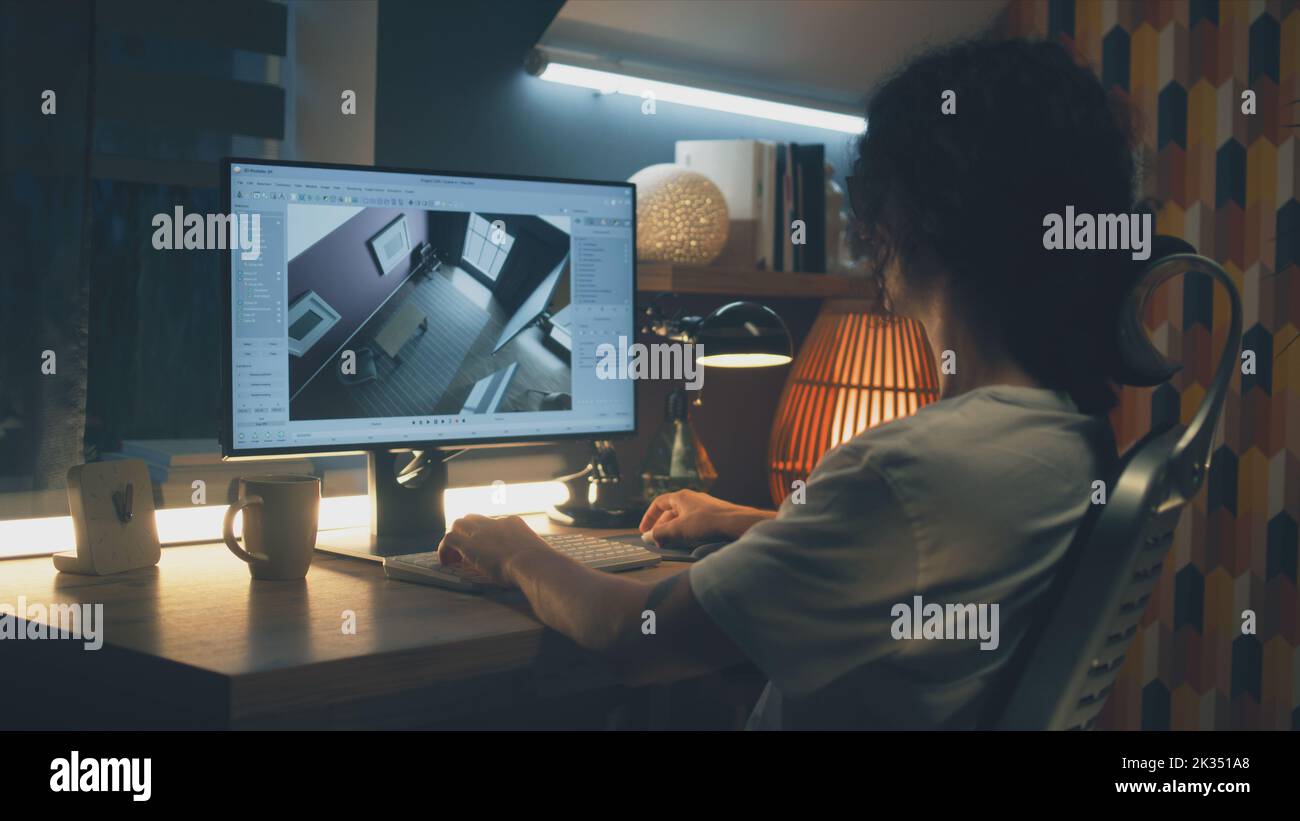 Software house design hi-res stock photography and images - Alamy