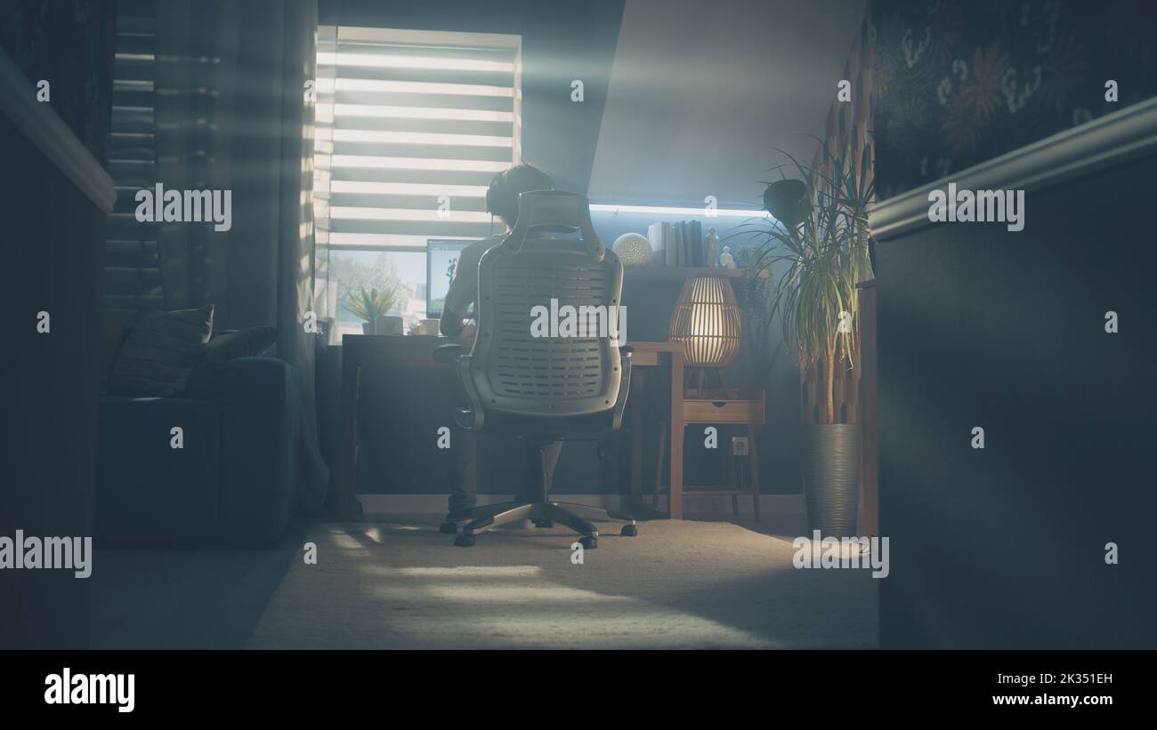 Video game graphic designer hi-res stock photography and images - Alamy