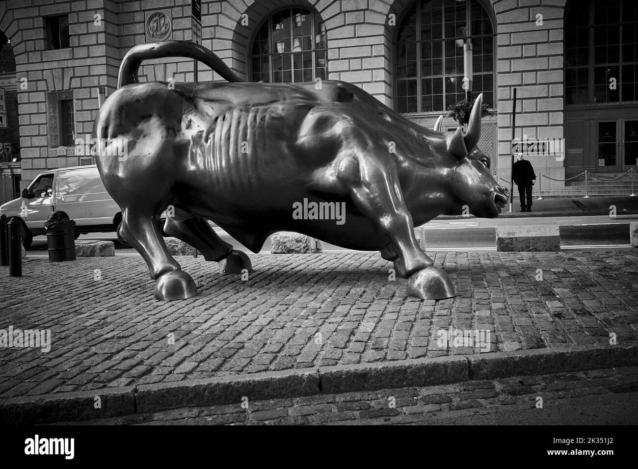 Charging Bull is a popular tourist destination that draws thousands of people, symbolizing Wall ...