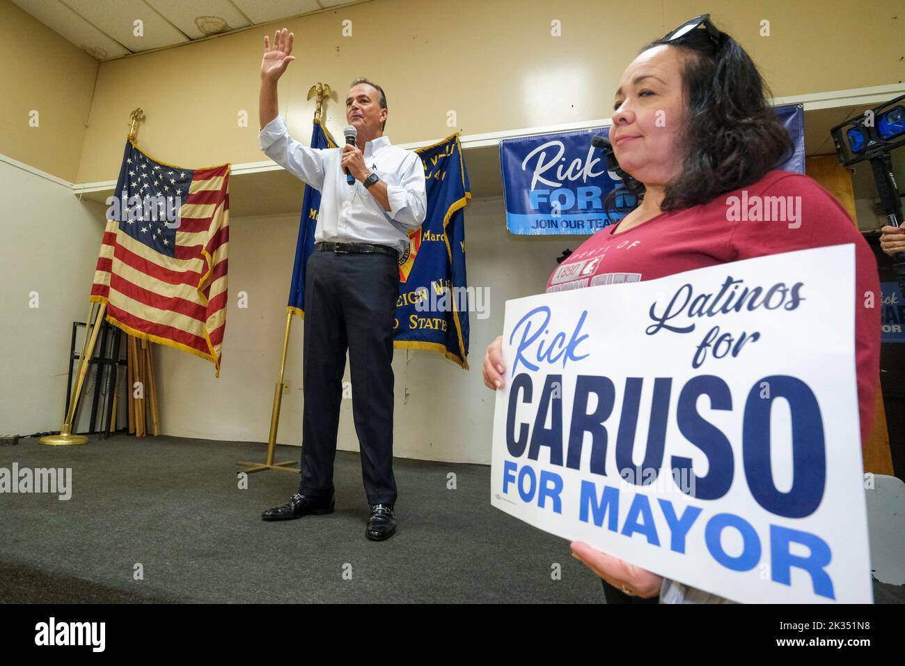 Los Angeles, California, USA. 24th Sep, 2022. Los Angeles Mayoral ...