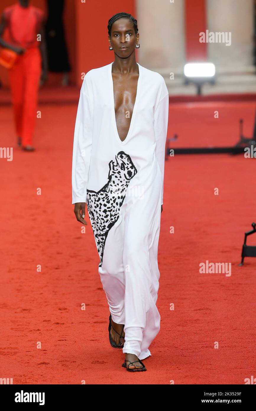 SALVATORE FERRAGAMO SS23 runway during Milan fashion Week on September ...