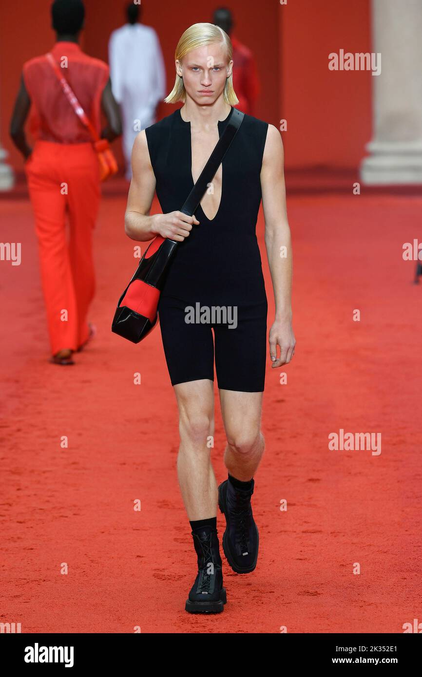 SALVATORE FERRAGAMO SS23 runway during Milan fashion Week on September ...