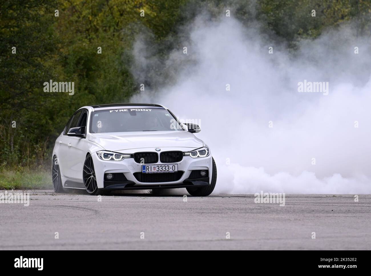 Balkan's Finest Competition held at the former military airfield ...