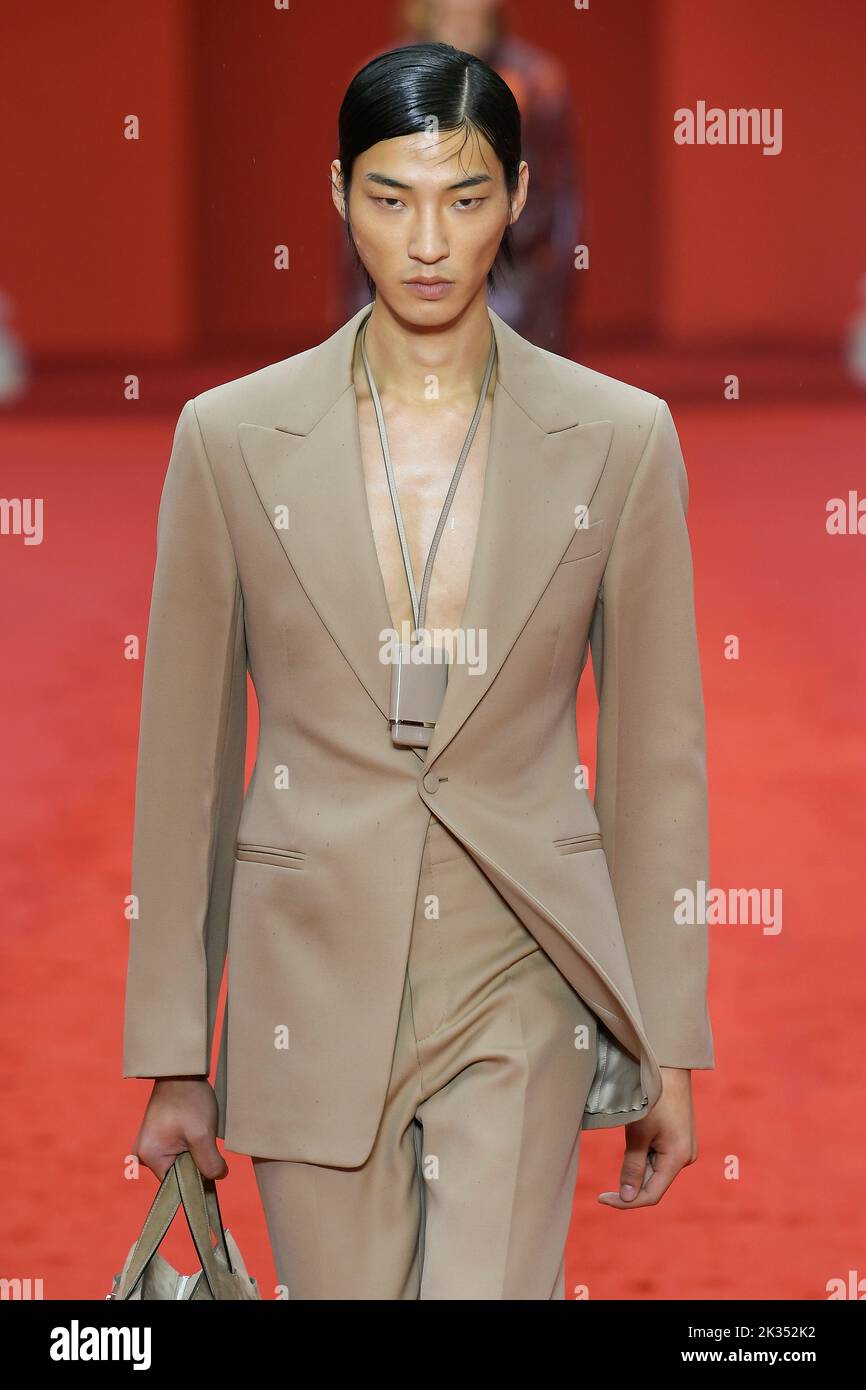 SALVATORE FERRAGAMO SS23 runway during Milan fashion Week on September ...