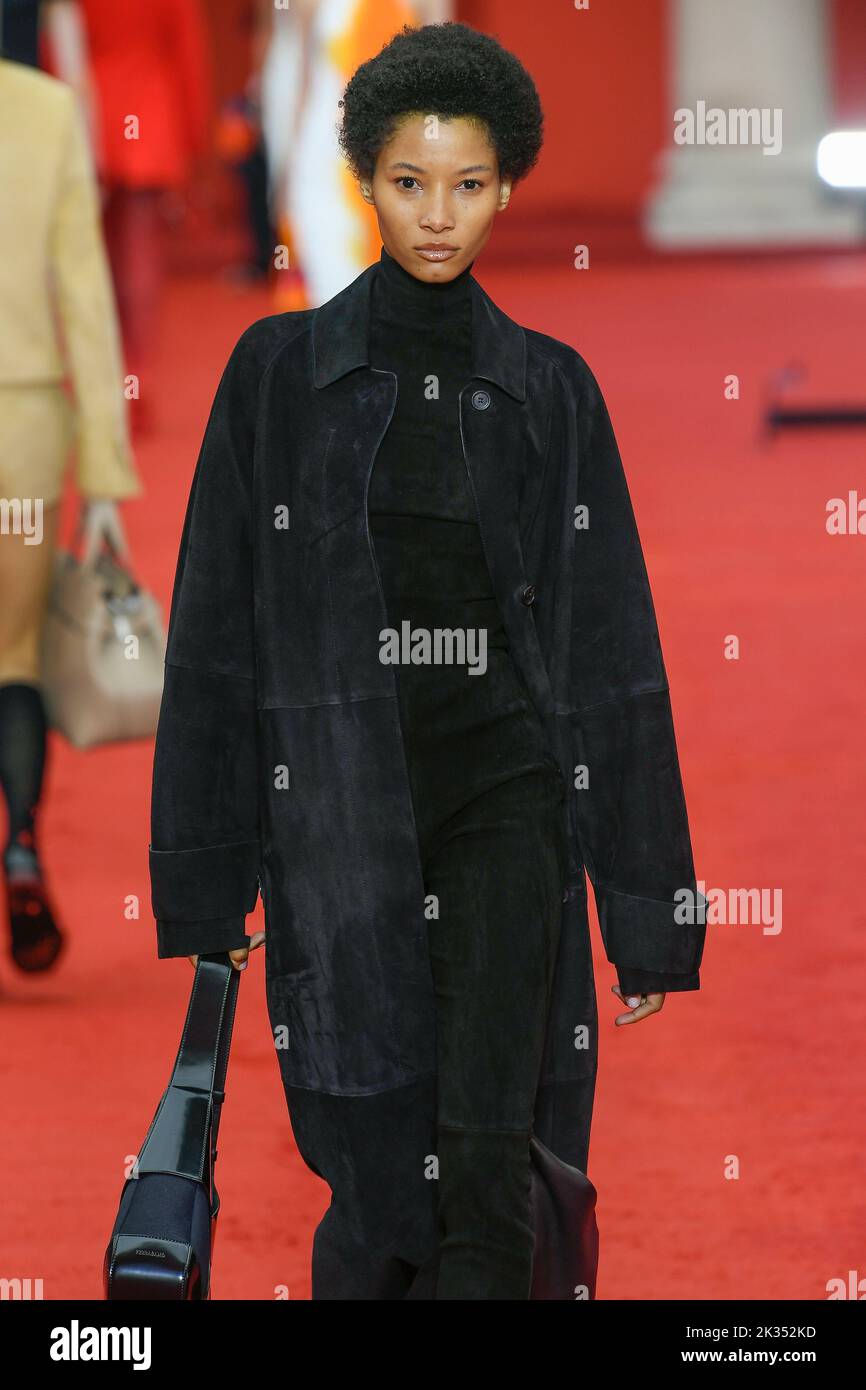 SALVATORE FERRAGAMO SS23 runway during Milan fashion Week on September ...