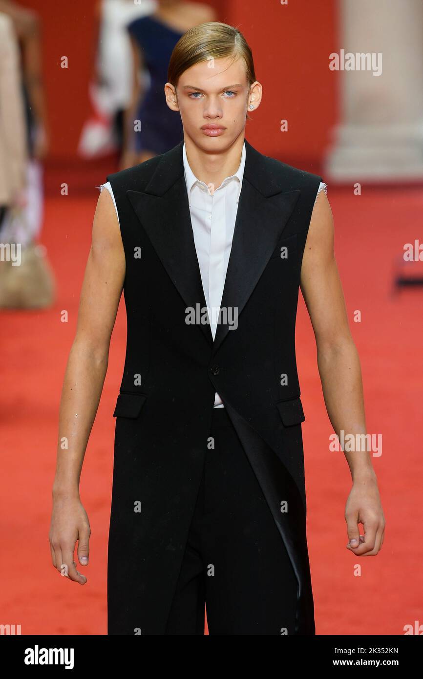 SALVATORE FERRAGAMO SS23 runway during Milan fashion Week on September ...