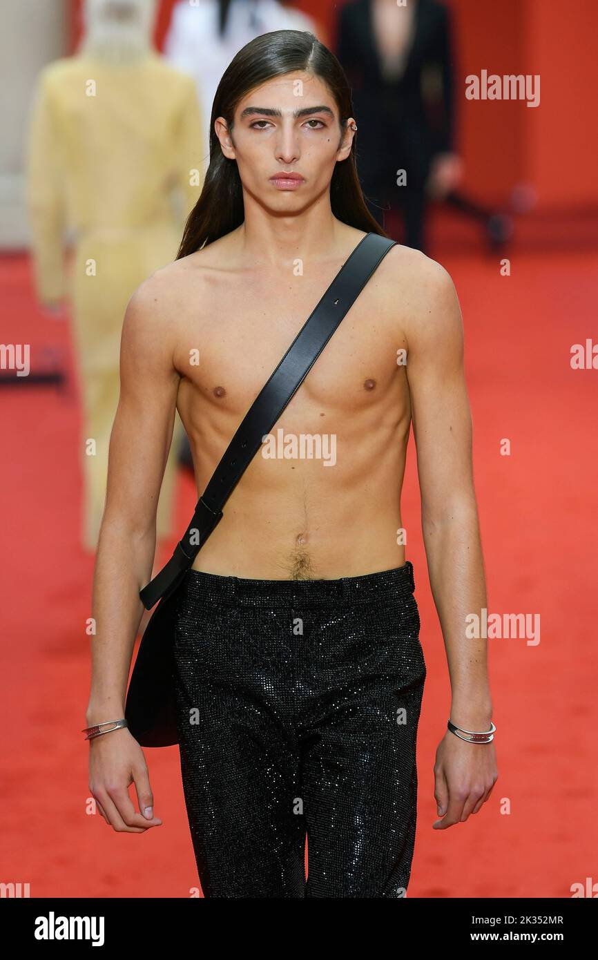 SALVATORE FERRAGAMO SS23 runway during Milan fashion Week on September ...