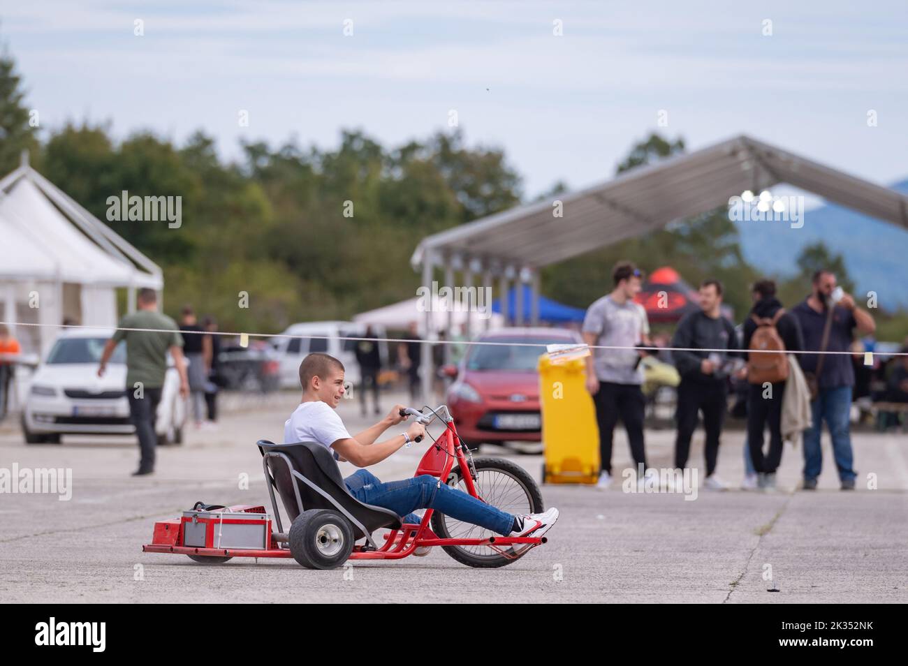 Balkan's Finest Competition held at the former military airfield ...