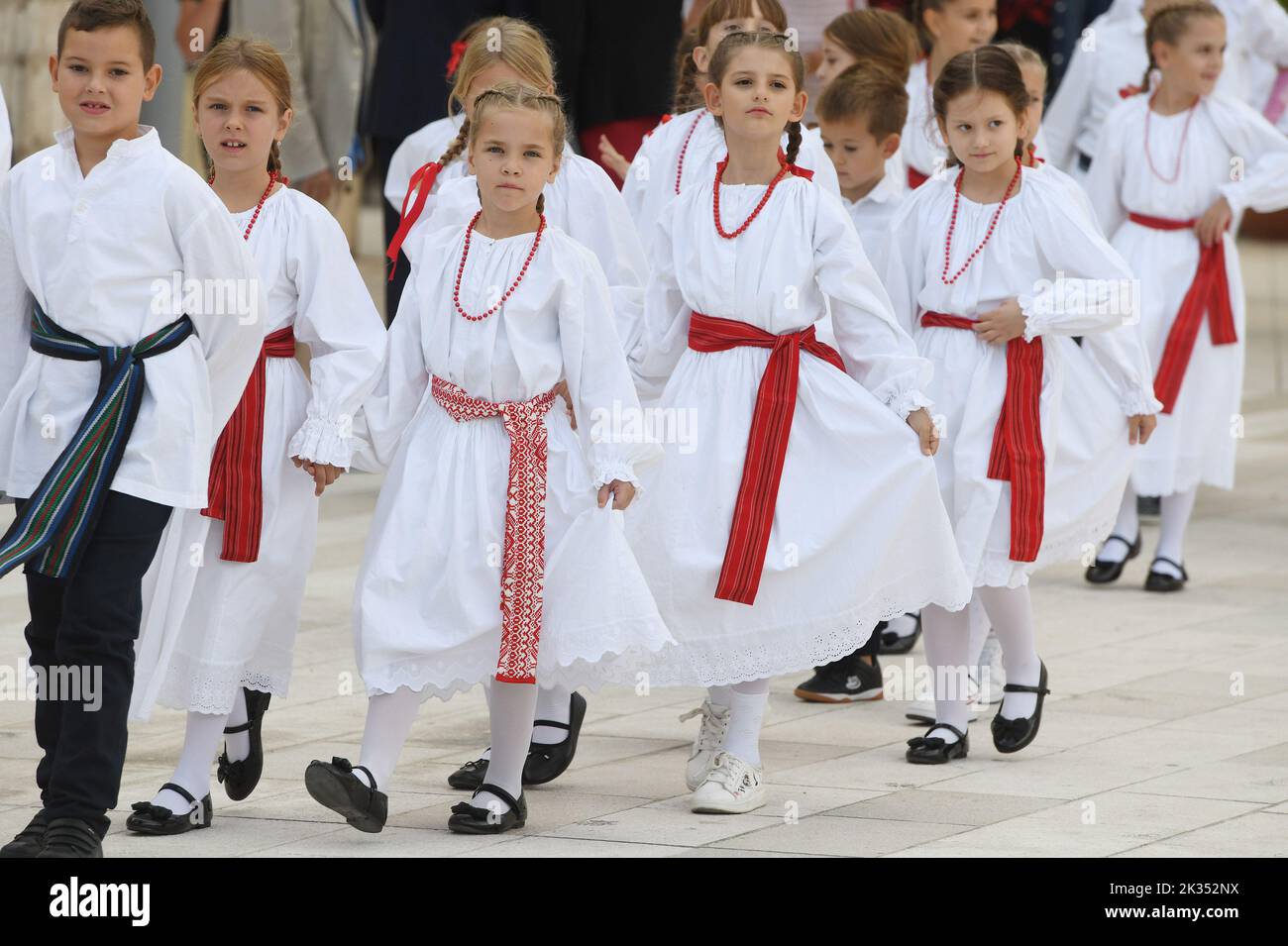 International Children's Folklore Festival held in Sibenik, Croatia on ...