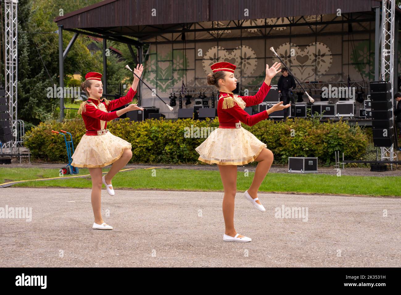 Porabka, Bielsko, Poland, September 24, 2022: Three Lakes Marathon ...