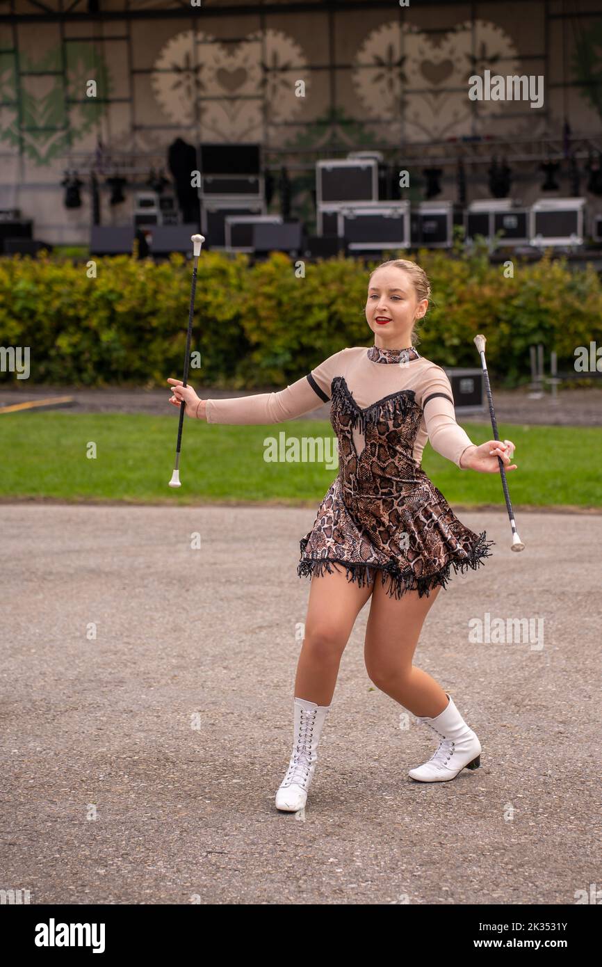 Majorette baton hi-res stock photography and images - Alamy
